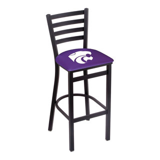 Holland L004 Kansas State 30" Stationary Bar Stool - Black ...