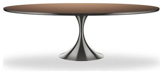 Semper 96 Oval - Midcentury - Dining Tables - by Caracole | Houzz