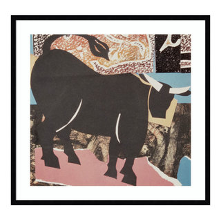 Aberdeen Angus Bull by John Wallington Framed Wall Art 33 x 32 ...