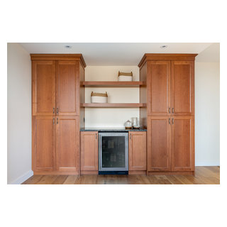 Rideau Condo Renovation - Transitional - Home Bar - Calgary - by ...