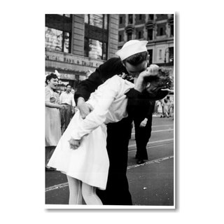 "Kissing the War Goodbye" Art Print Poster - Traditional - Prints And ...