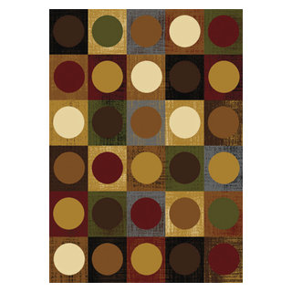 Modern Geometric Multi Area Rug 8x11 Contemporary Carpet , Actual 7'8 ...