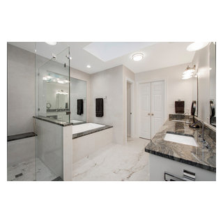 Maiden Court Kitchen and Master Bath Makeover - Modern - Bathroom ...