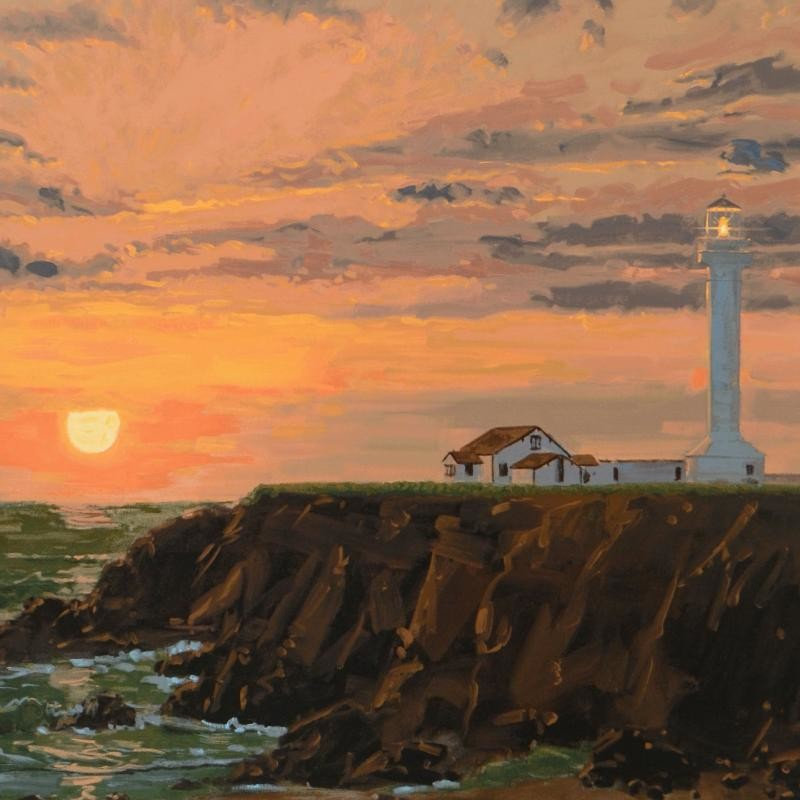 "Point Arena" Art, Dawson, Lindsay - Contemporary - Fine Art Prints ...