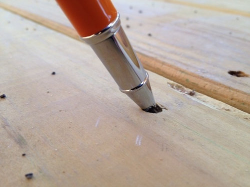 Overdriven Nails Decking