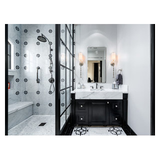 Guest Bath Mosaic Tile - Bathroom - Phoenix - by Fratantoni Design ...