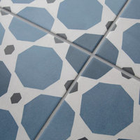 Caprice Porcelain Floor and Wall Tile, Sapphire, Sample - Contemporary ...