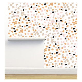 Dotty Confetti Fall Wallpaper, 24"x72" - Contemporary - Wallpaper - by ...
