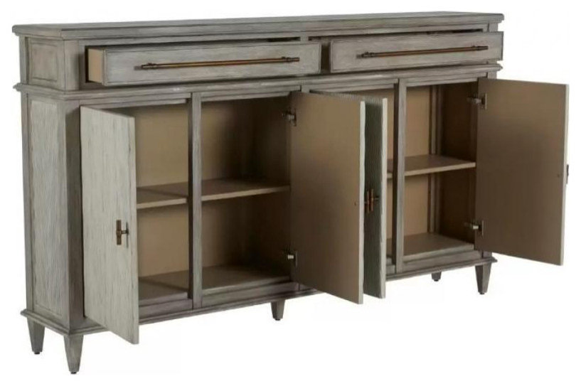 Isaac Long Cabinet - Farmhouse - Buffets And Sideboards - by Lighting ...