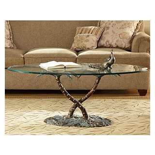 Palm Tree Coffee Table - Tropical - Coffee Tables - by SPI | Houzz