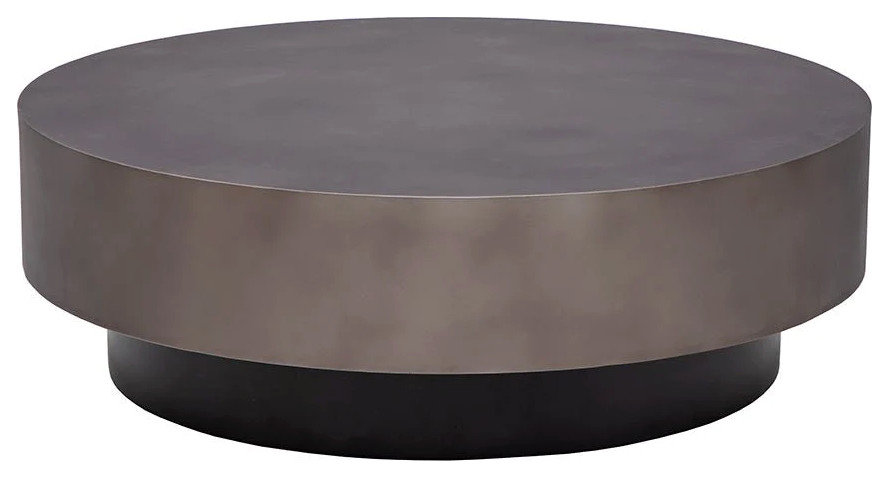 Pertessa Coffee Table - Gunmetal - Industrial - Coffee Tables - by ...