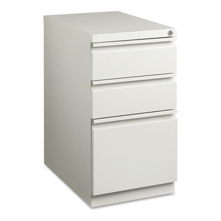 Lorell Mobile File Pedestal, 15"x22.9"x27.8", Letter, Light Gray, 15 ...