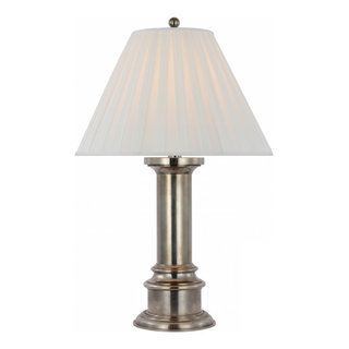 Hammett Butler's Silver Large Table Lamp - Traditional - Table Lamps ...