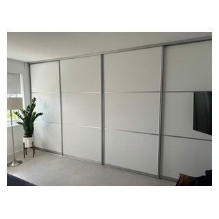 Custom Closet with Sliding Door System by VelArt - Modern - Closet ...