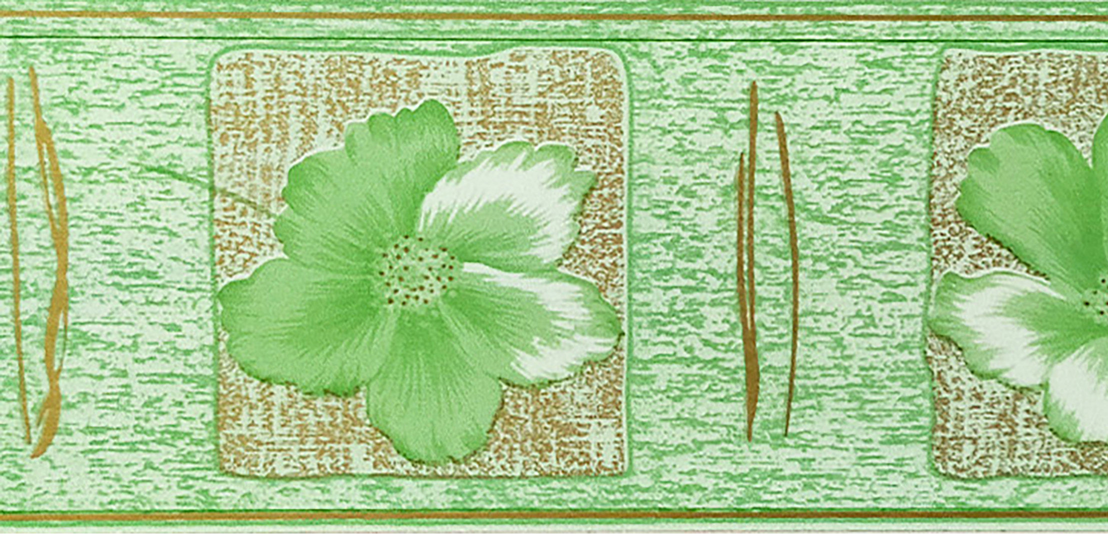 Flowers in Frames Peel and Stick Wallpaper Border 33'x2", Roll 33 ft. x ...