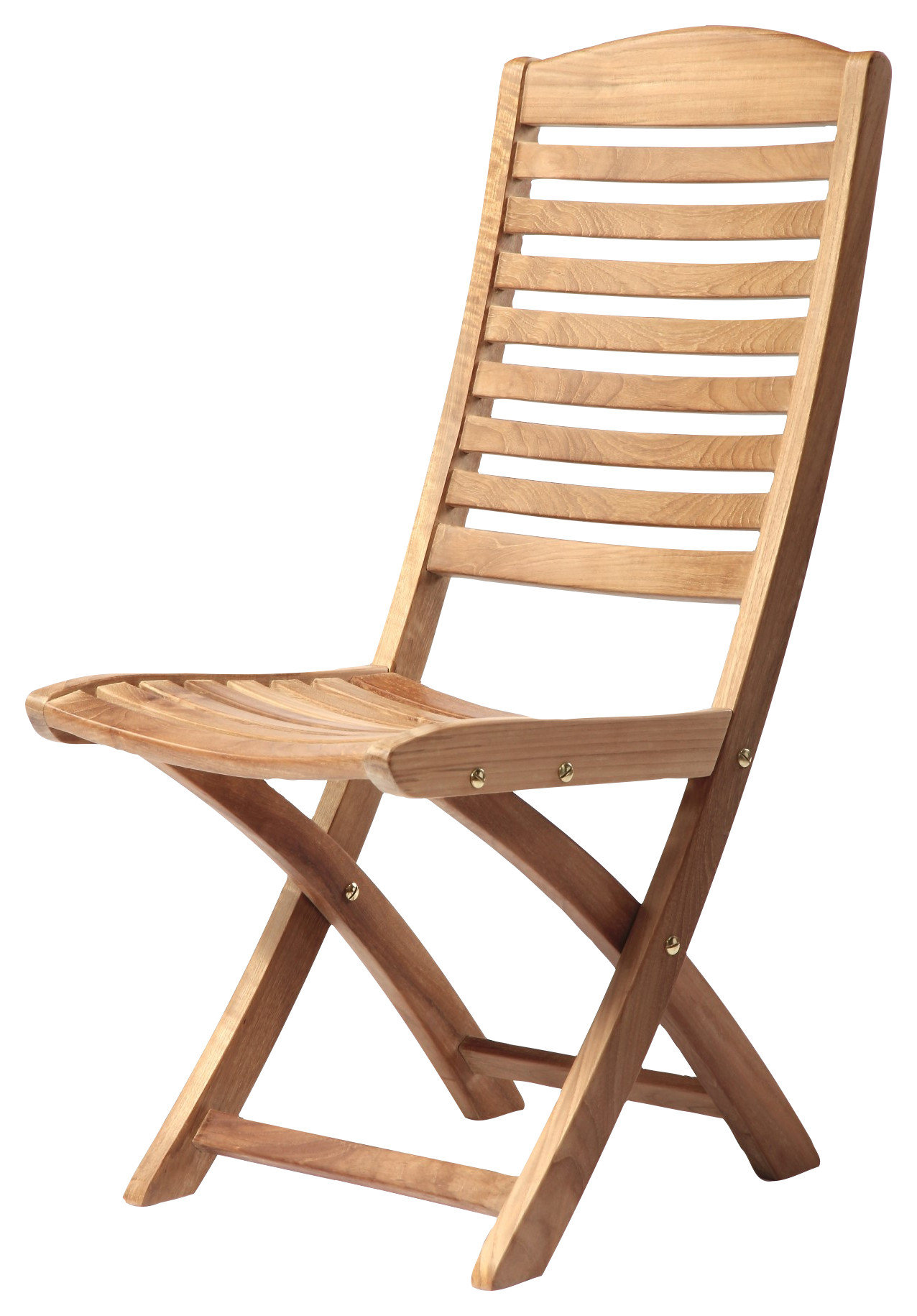 Teak Folding Chair Manhattan - Traditional - Outdoor Folding Chairs ...
