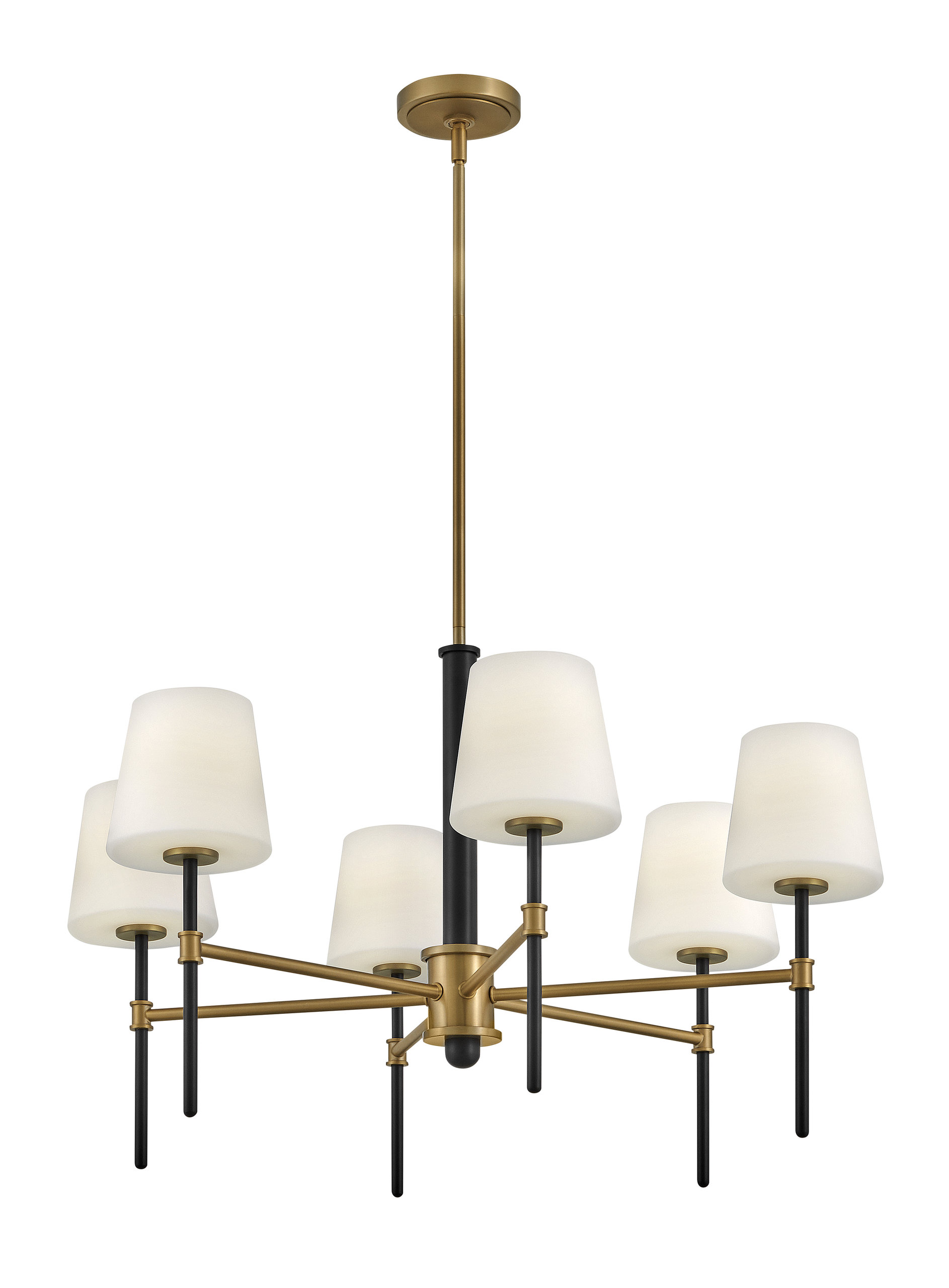 Hinkley Saunders Chandelier, Medium - Transitional - Chandeliers - by Hinkley | Houzz