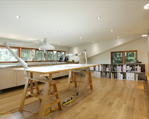 Work Table Home Design Ideas, Pictures, Remodel and Decor