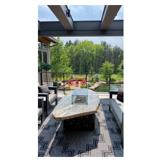 Montana Modern - Rustic - Deck - Minneapolis - by James McNeal ...