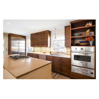 1981 Ranch Renovation to Post Modern Design - Modern - Kitchen ...