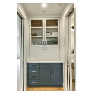 Linen Storage - Craftsman - Hall - San Francisco - by Arch Studio, Inc ...