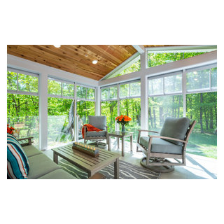 Screen Room Addition - Contemporary - Sunroom - Minneapolis - by ...