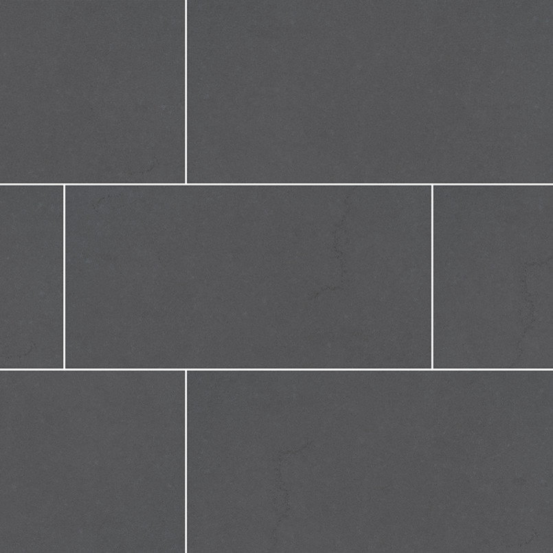 Dimensions Graphite Matte Porcelain Tile, Sample - Traditional - Wall ...