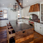 "Unfitted" Rustic Farmhouse - Farmhouse - Kitchen - Denver - by Angela ...