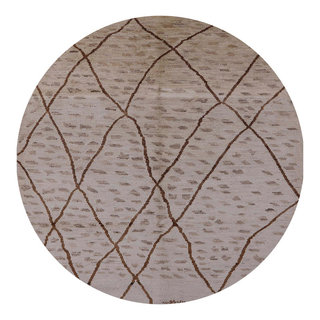 Ahgly Company Indoor Rectangle Mid-Century Modern Area Rugs, 5' x 7', 8 ...