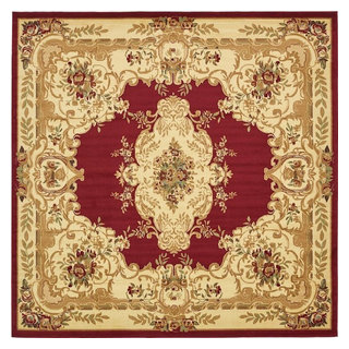 Traditional Royale Area Rug, 4' Square - Victorian - Area Rugs - by ...