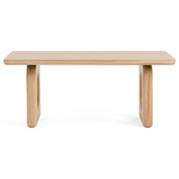 Modrest Washington Modern Natural Oak Coffee Table - Transitional ...