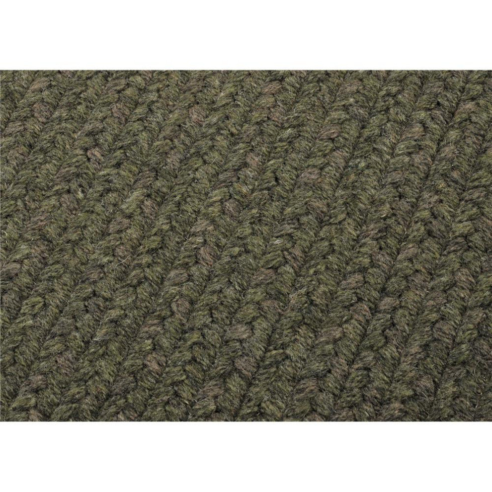 Colonial Mills Courtyard CY51 Olive Traditional Area Rug, 8x10 ...