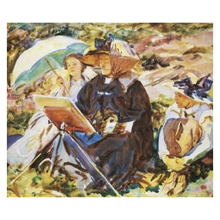 "Simplon Pass the Lesson" Poster Print by John Singer Sargent, 24"x24 ...