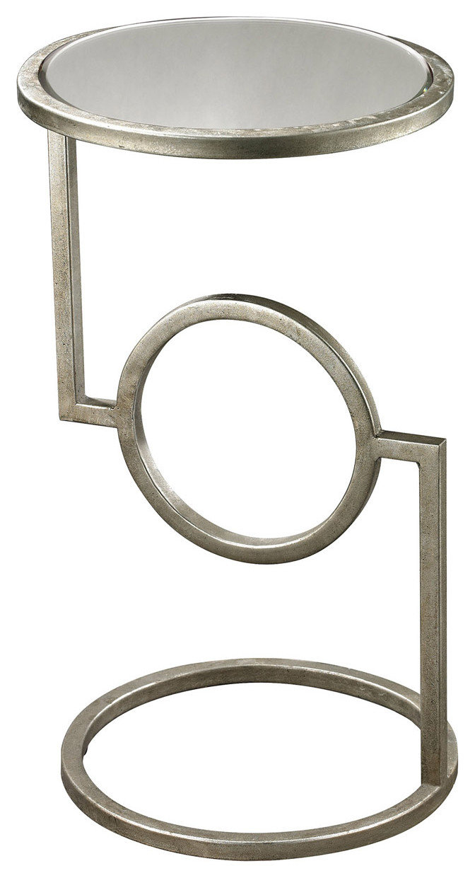 Dimond Home 114-107 Mirrored Top Hurricane Side Table - Contemporary ...