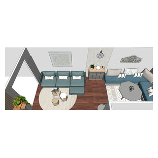 Rafraichissement Salon - Scandinavian - Family Room - Lille - by Essika ...