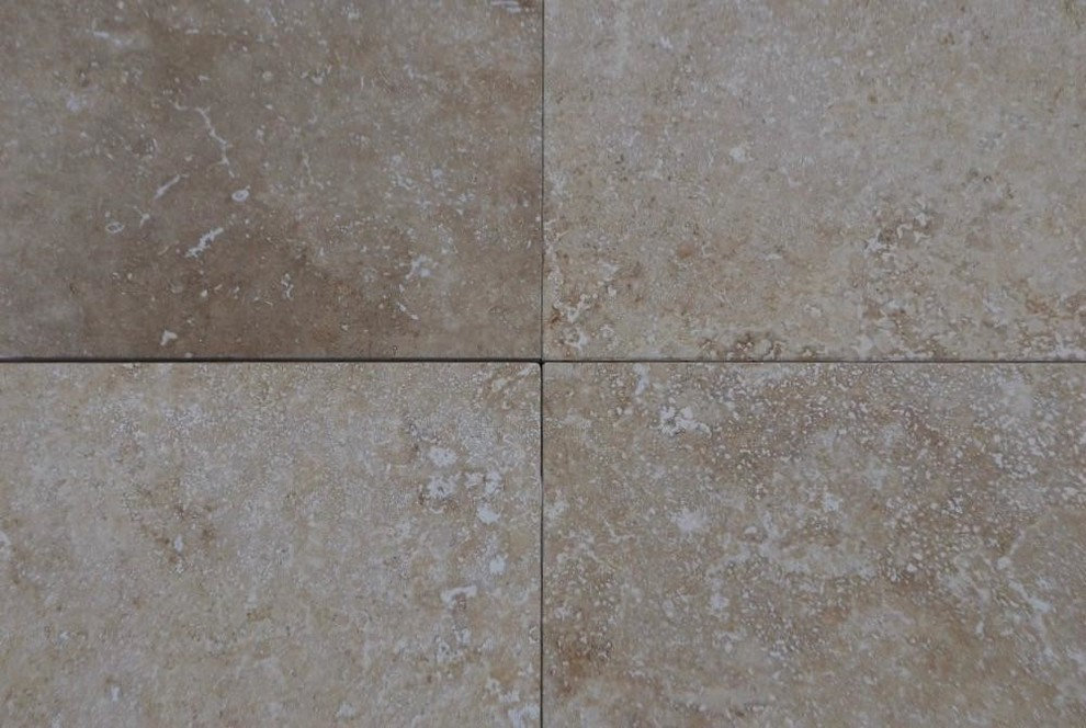 Turco Classico Cross Cut Commercial Travertine Tiles, Honed Finish ...