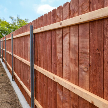Block Wall Fence - Photos & Ideas | Houzz