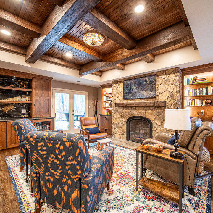 75 Exposed Beam Basement Ideas You'll Love - February, 2026 | Houzz