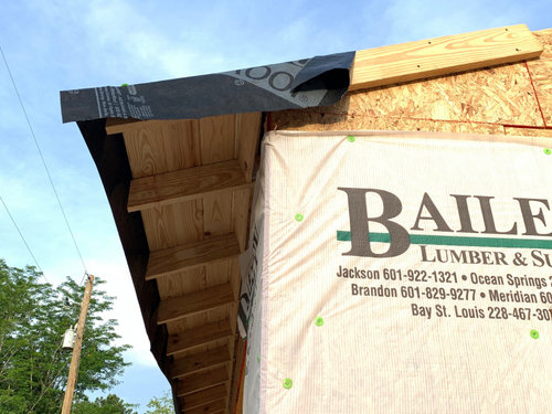 Exposed rafter tails?