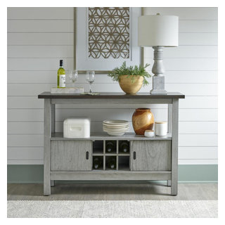 Server Transitional Grey - Contemporary - Buffets And Sideboards - by ...