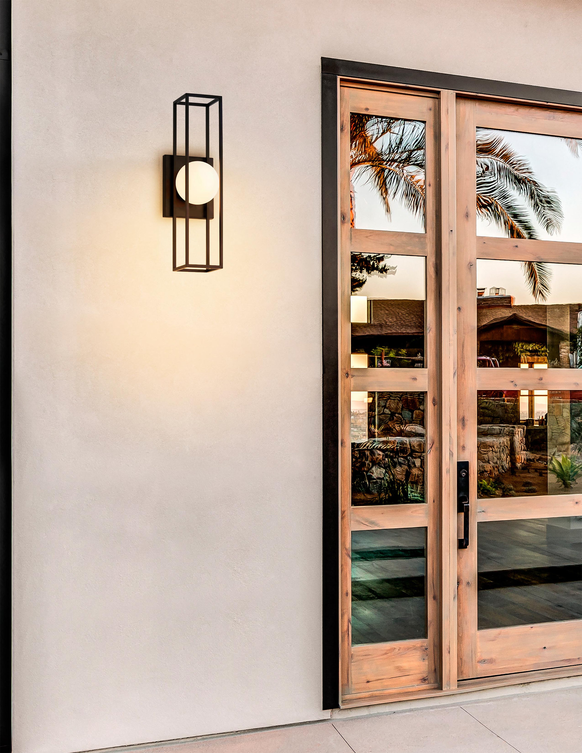 Float LED Large Outdoor Wall Sconce - Transitional - Outdoor Wall Lights And Sconces - by ...