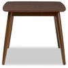 Flora Mid-Century Modern Oak Medium Brown Finishing Wood Dining Table ...