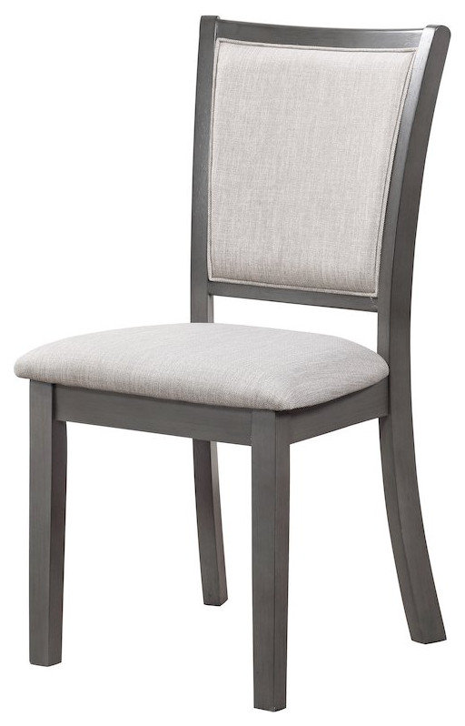 Amy Dining Chair (2/Ctn)-Gray - Contemporary - Dining Chairs - by Bison ...