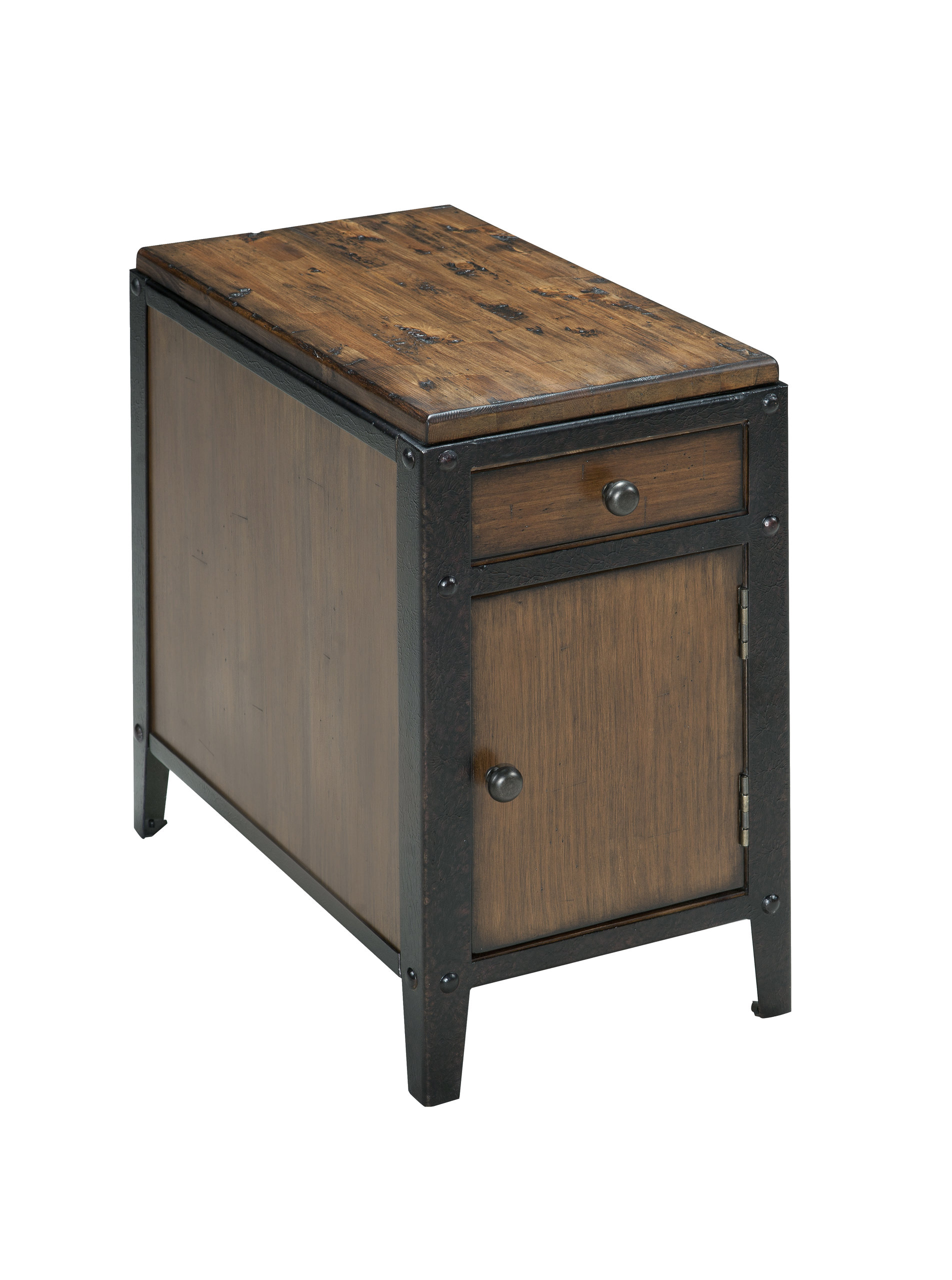 Chairside Door End Table - Industrial - Side Tables And End Tables - by ...