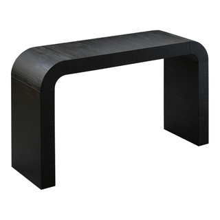 TOV Furniture Hump Black Console Table - Transitional - Console Tables ...
