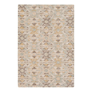 Hand Tufted Robin Area Rug RBI-1007, 2'x3' - Contemporary - Area Rugs ...