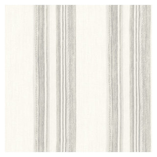 Loom Spun Grey Wallpaper, Swatch - Contemporary - Wallpaper - by ...