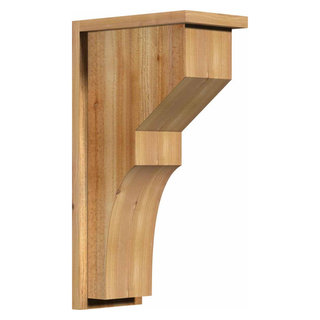 Monterey Corbel w/Backplate, 14"Dx26"H - Transitional - Corbels - by ...