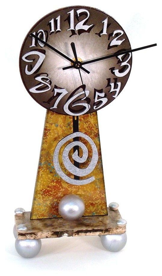 Type 3 Table Clock - Contemporary - Desk And Mantel Clocks - by david ...