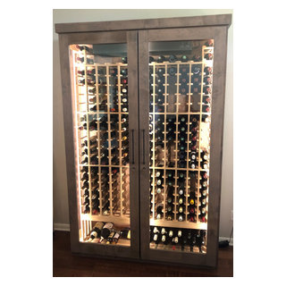 Raleigh, NC - Stand-Alone Wine Cabinet - Modern - Wine Cellar - Raleigh ...